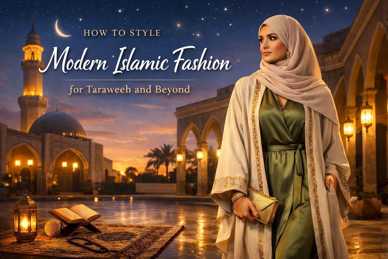 How to Style Modern Islamic Fashion for Taraweeh and Beyond – Sunnah ...